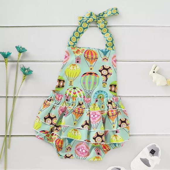 boutique | One Pieces | Hot Air Balloon Romper Smash Birthday Outfit ...